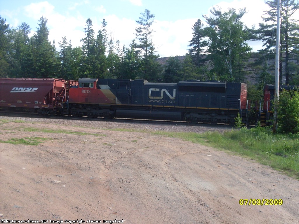 CN Switching Partridge Yard